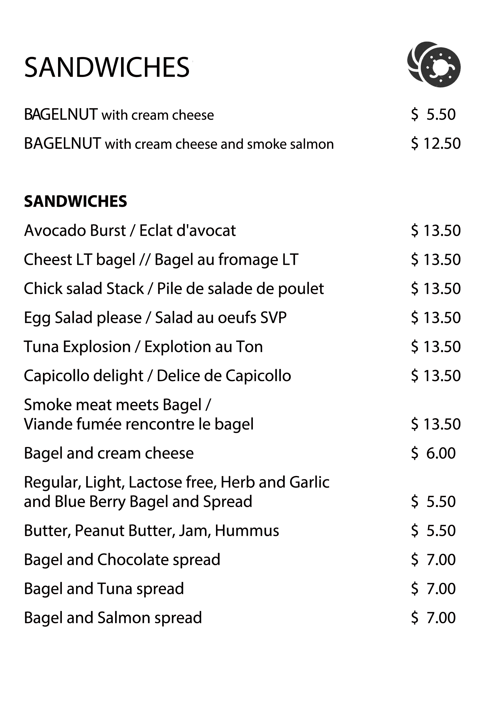 Home - Café Fairmount Bagel